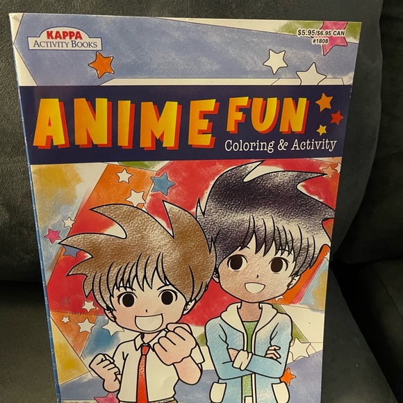 Kappa | Other | Anime Fun Coloring Book | Poshmark